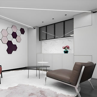 Modern Minimalist Rotatable Skyline Linear LED Strip Lights Tape Light ...