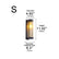 Modern Solar Waterproof Cylinder Striped Glass Outdoor LED Porch Wall Sconce Lighting Wall Lamp ...