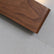 Modern Minimalist Walnut Solid Wood Rectangular LED Indoor Wall Sconce ...