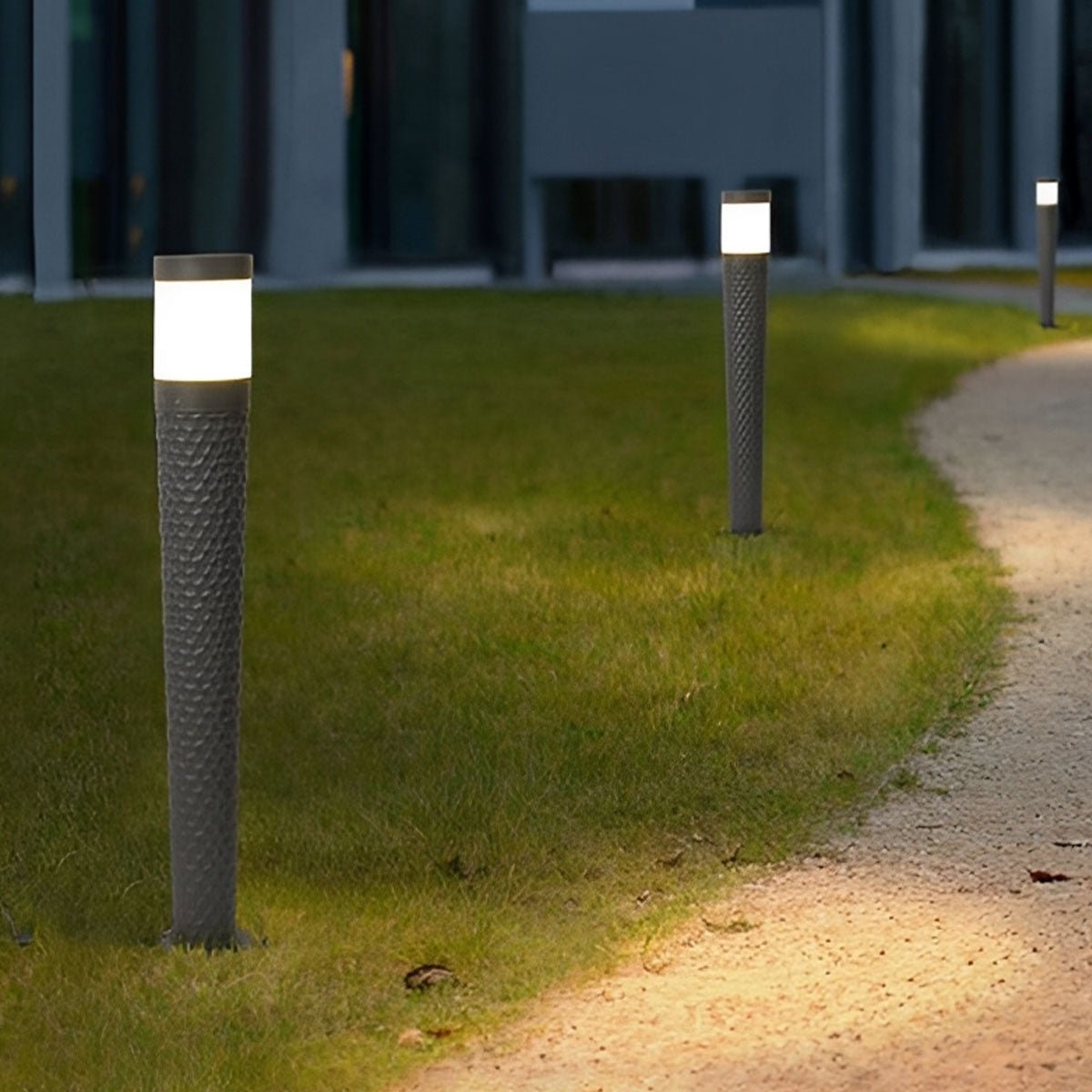 Modern Cylinder Lawn Lights - Waterproof Outdoor LED Pillar – Flyachilles