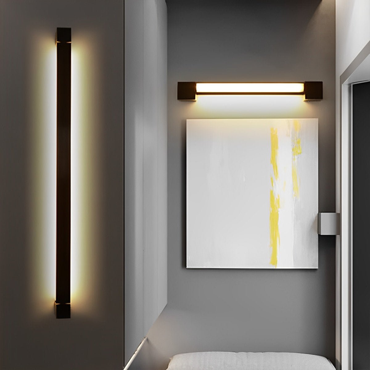 Nordic LED Wall Sconces Lighting Rotatable Wall Lamp Bedroom Wall Light ...