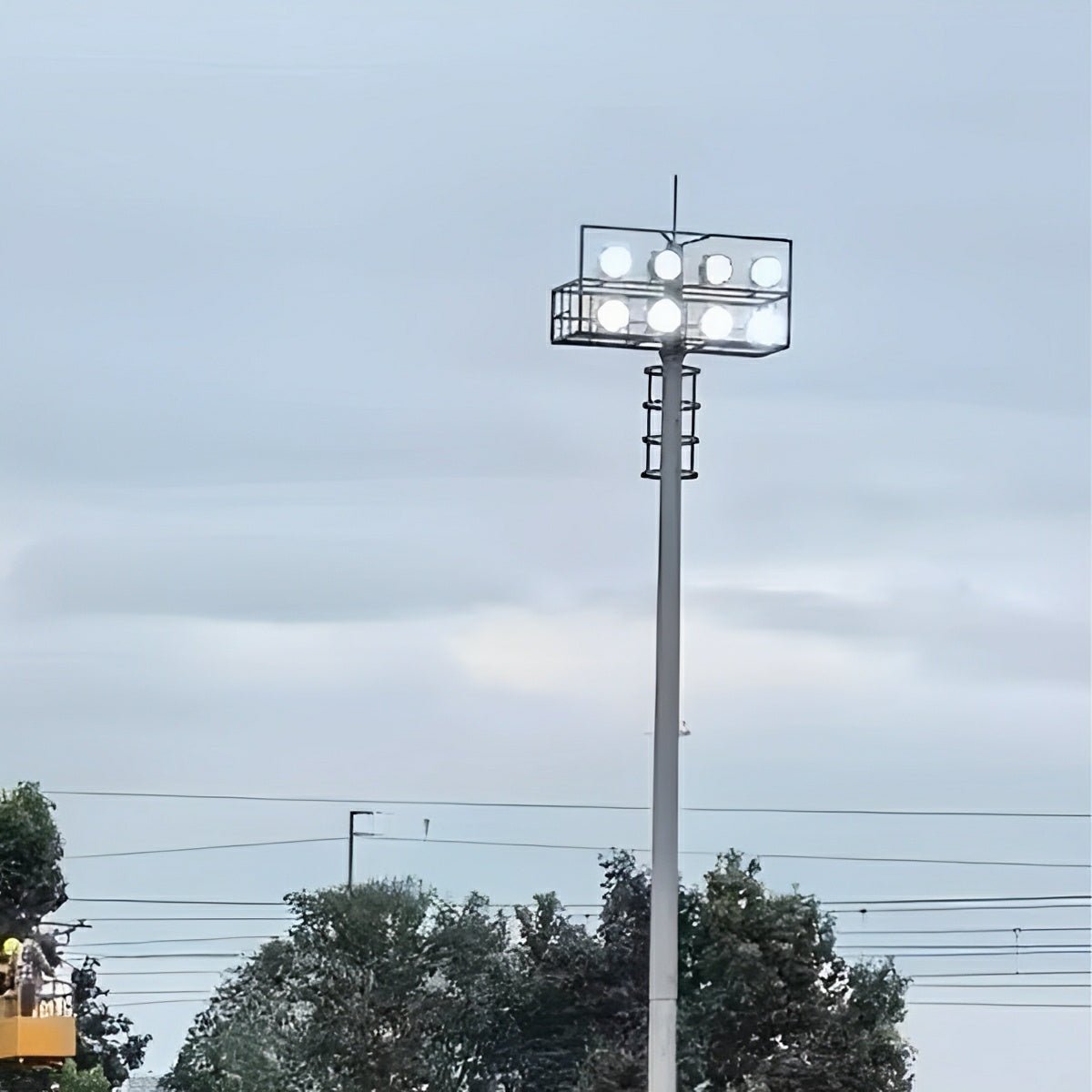 Outdoor Super Bright High Power LED Architectural Spotlight Tower Crane ...