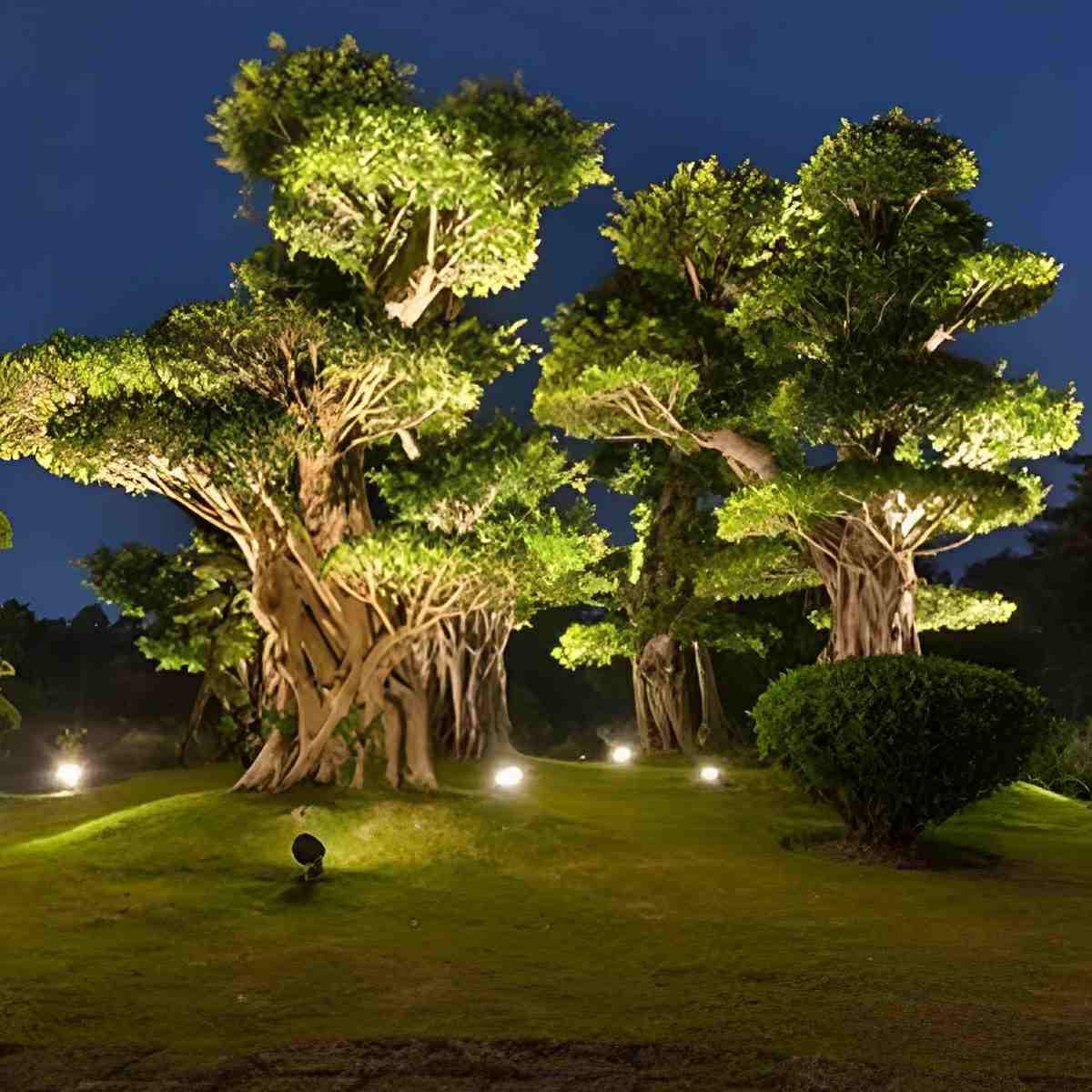 Outdoor Waterproof Bird's Nest LED Spot Lights Trees Lights Landscape ...