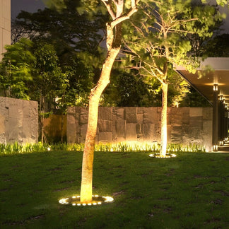 Modern Arc Shaped Tree Spot Lights LED Outdoor Spotlights Landscape ...