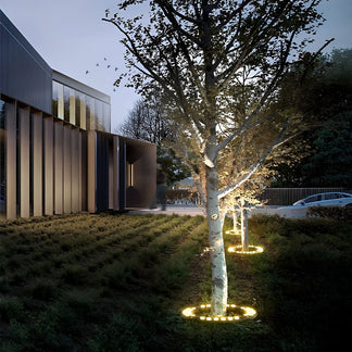 Modern Arc Shaped Tree Spot Lights LED Outdoor Spotlights Landscape ...