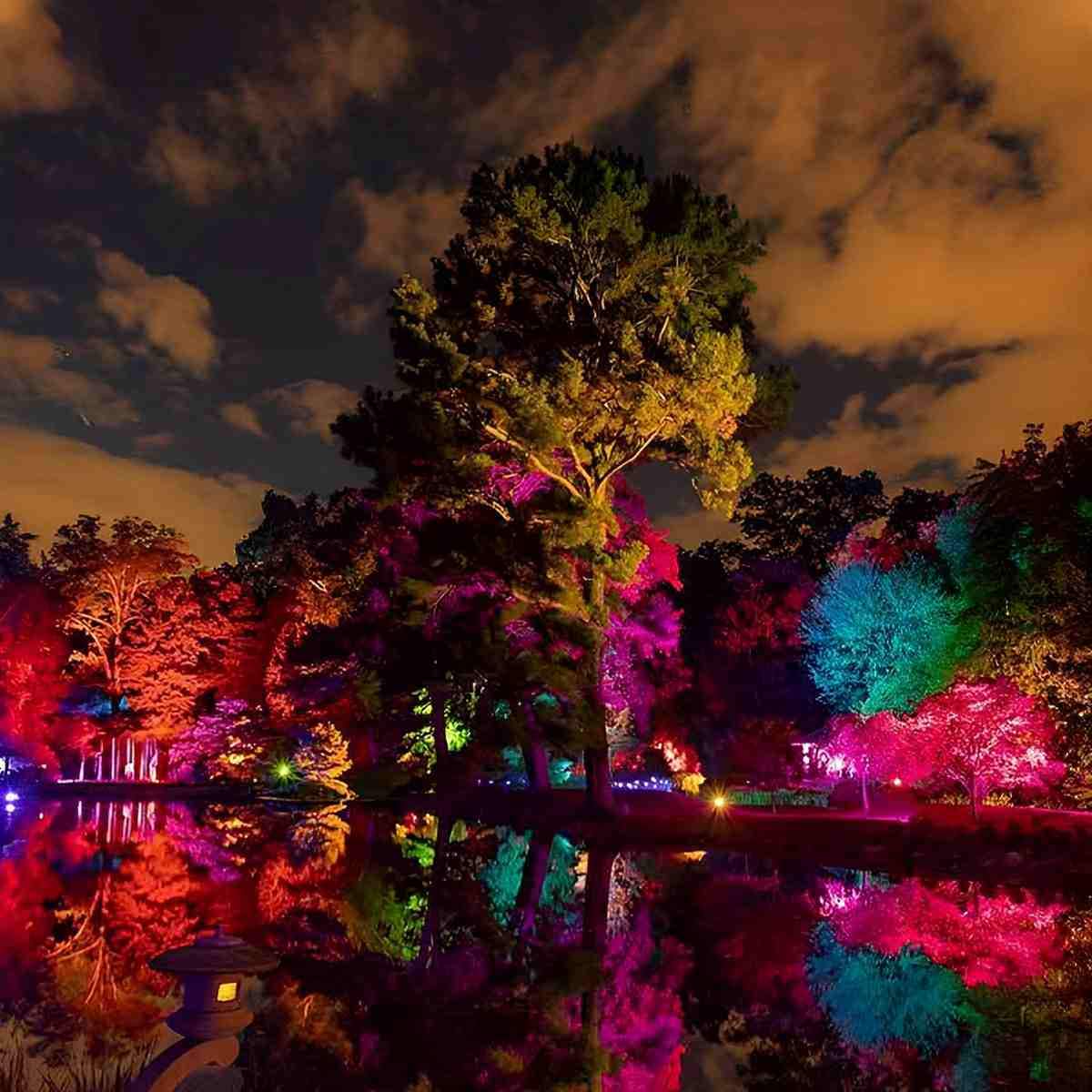 Outdoor Waterproof RGB LED Spot Lights Trees Lights Landscape lamp ...