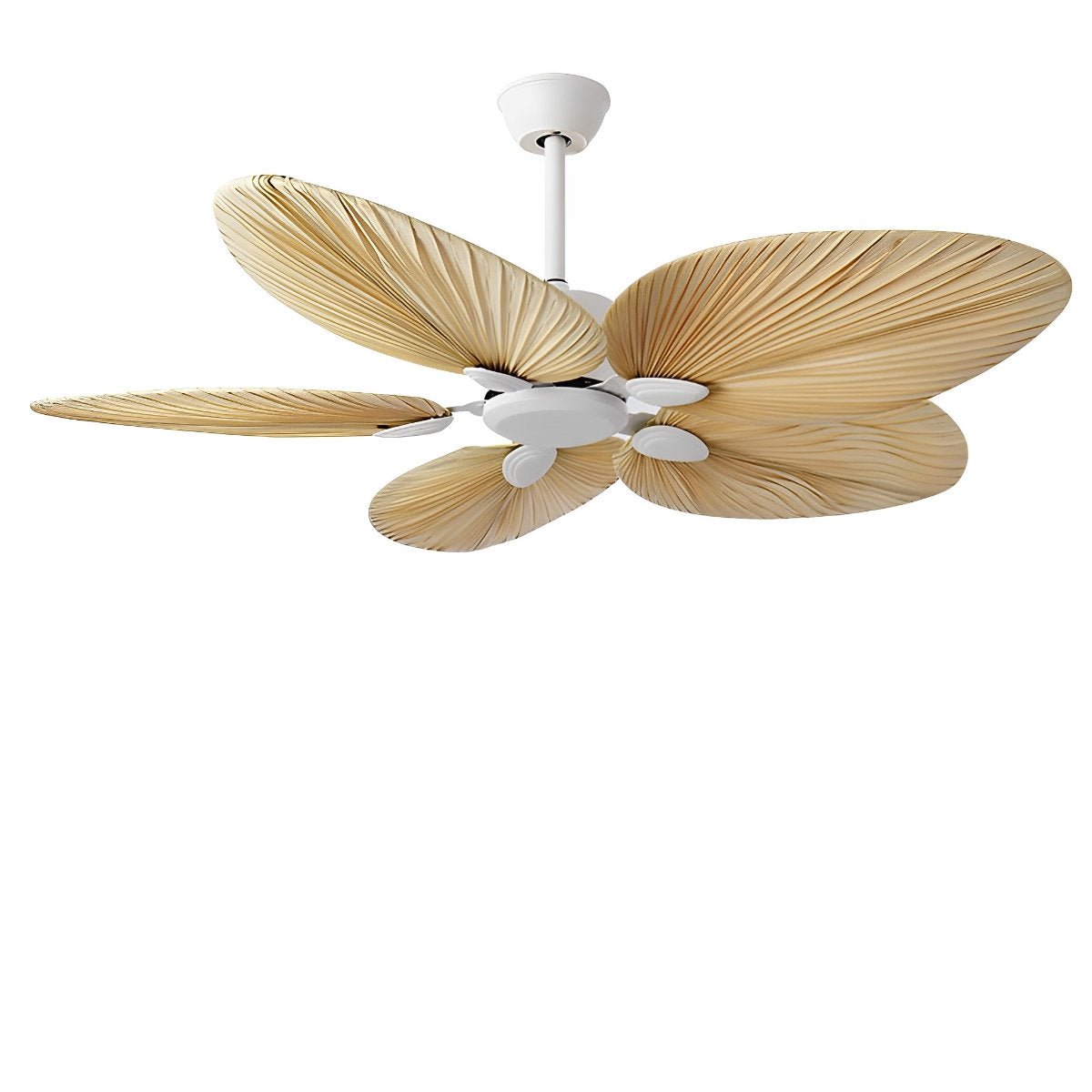 Frequency Palm Leaf Ceiling Fan - Quiet Remote Control Fan – Flyachilles