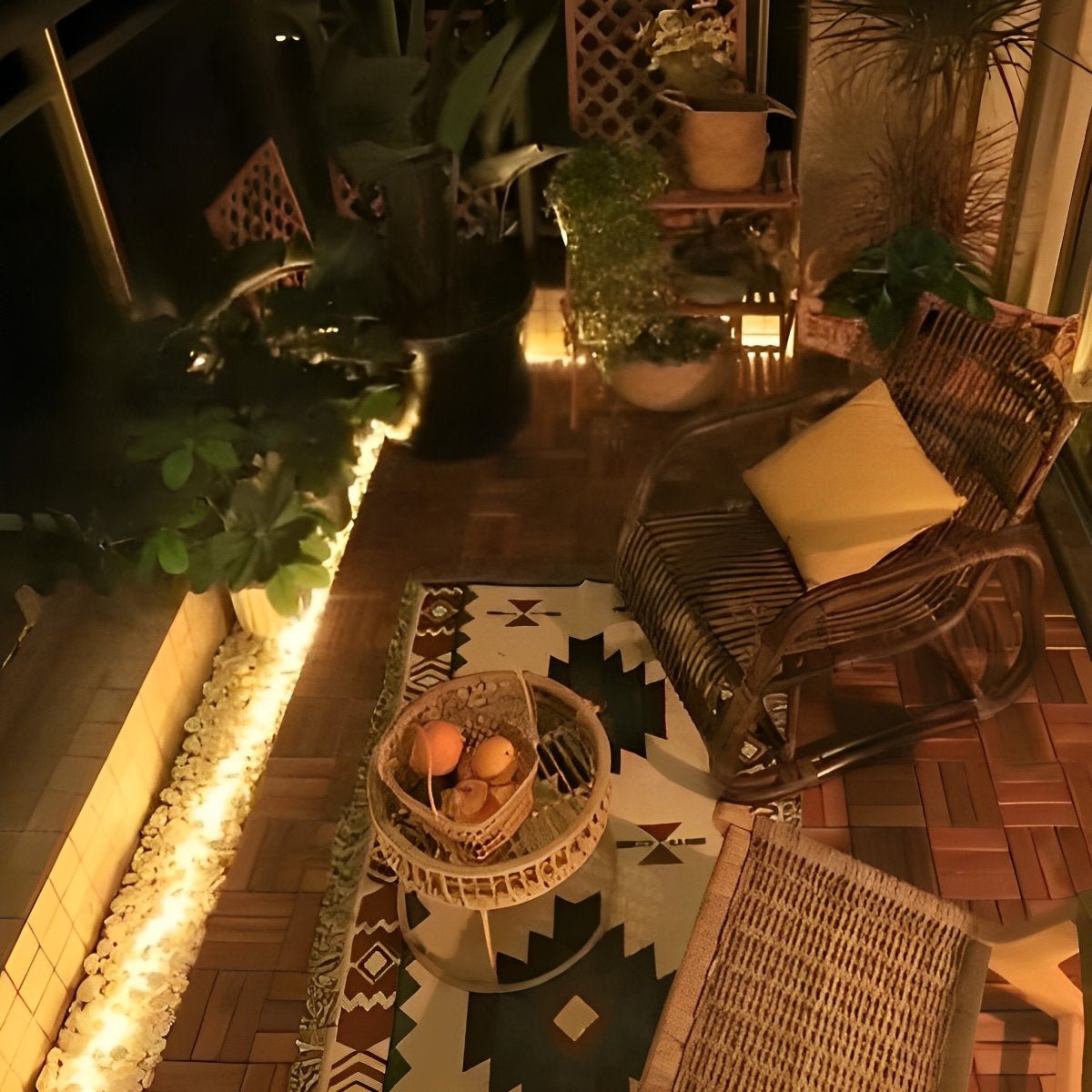 DIY Recessed LED Stair Lighting Flexible Linear Outdoor Lighting Rope ...