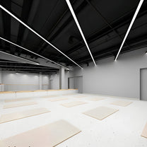 Rectangle Linear LED Strip Modern Minimalist Recessed Ceiling Lights ...