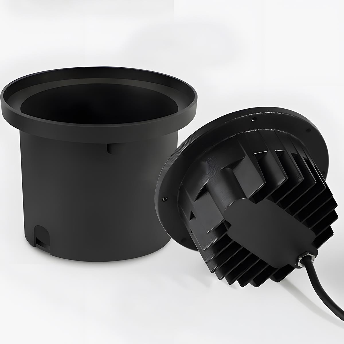 Round Outdoor LED In-Ground Lights Landscape Lights Wall Washer Lights ...