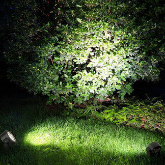 Round Waterproof Outdoor LED Spot Tree Lights Building Exterior Light ...