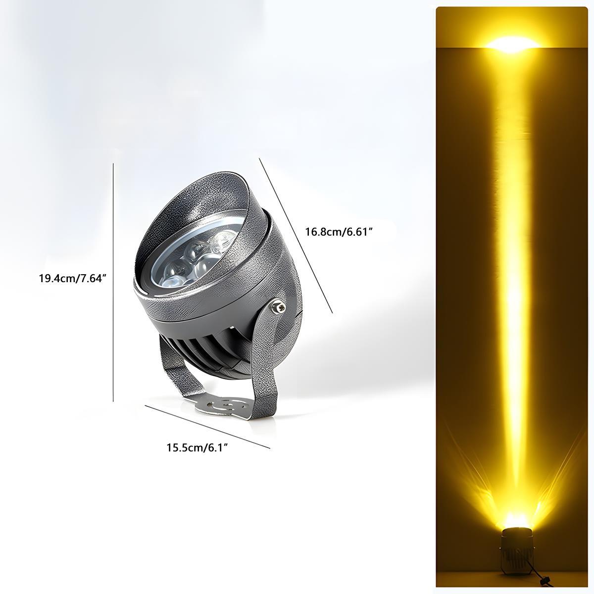 Round Waterproof Outdoor LED Spot Lights Exterior Wall Washer Light ...