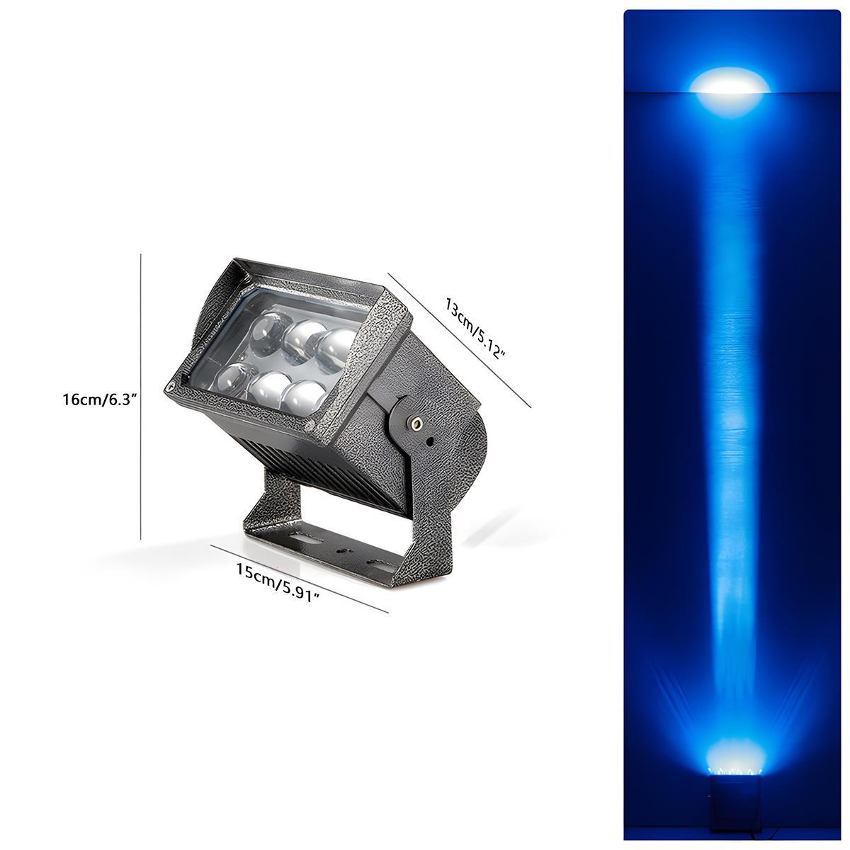 Round Waterproof Outdoor LED Spot Lights Exterior Wall Washer Light ...