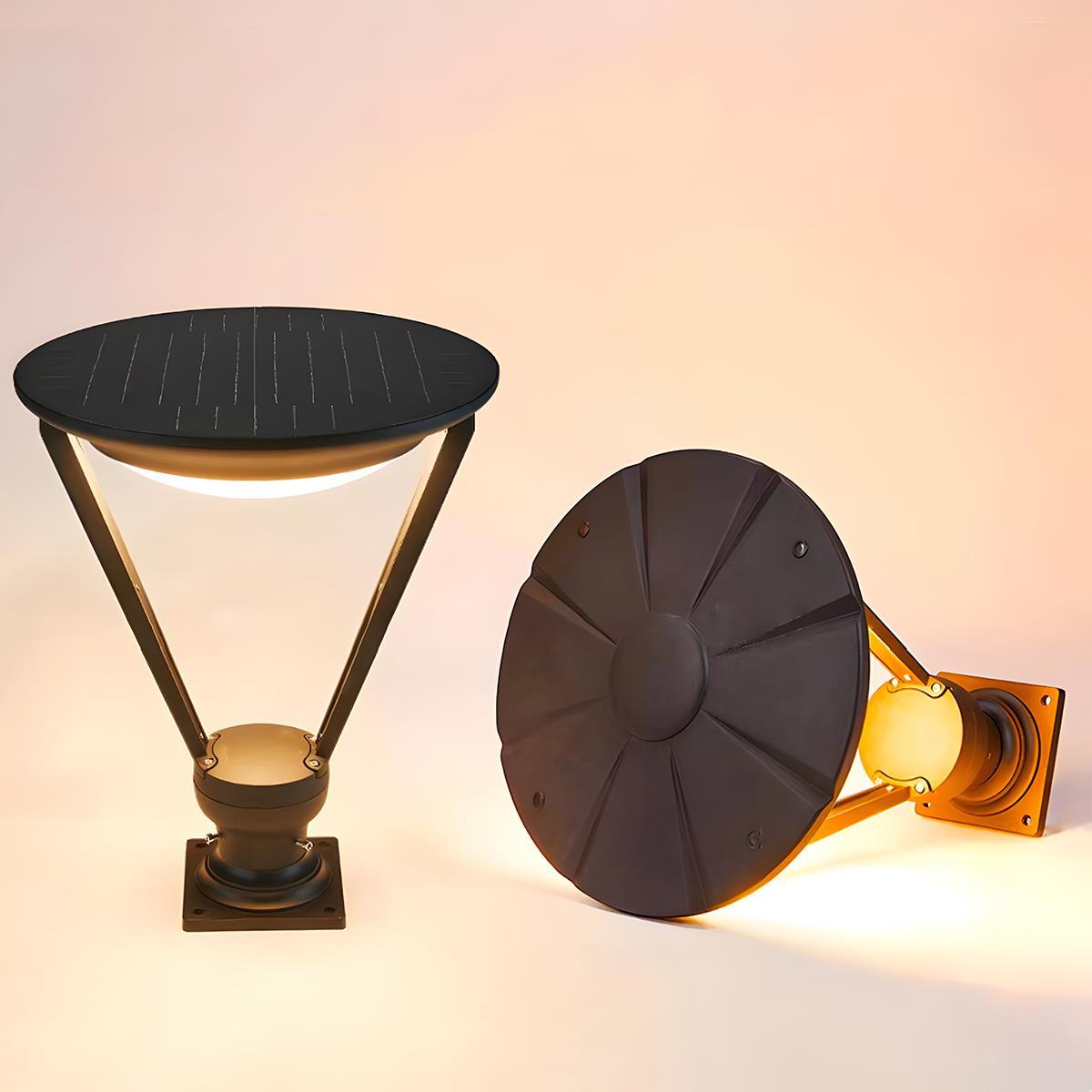 Modern Hourglass LED Post Cap & Pillar Lights – Waterproof Outdoor ...
