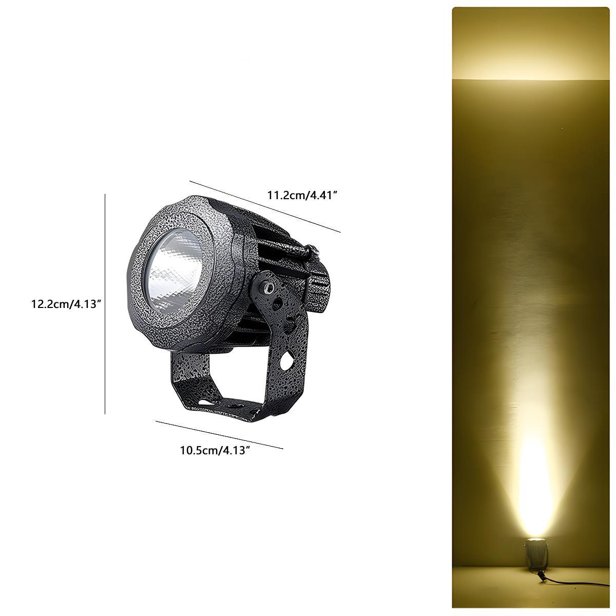 Square Waterproof Outdoor LED Spot Lights Exterior Wall Washer Light ...