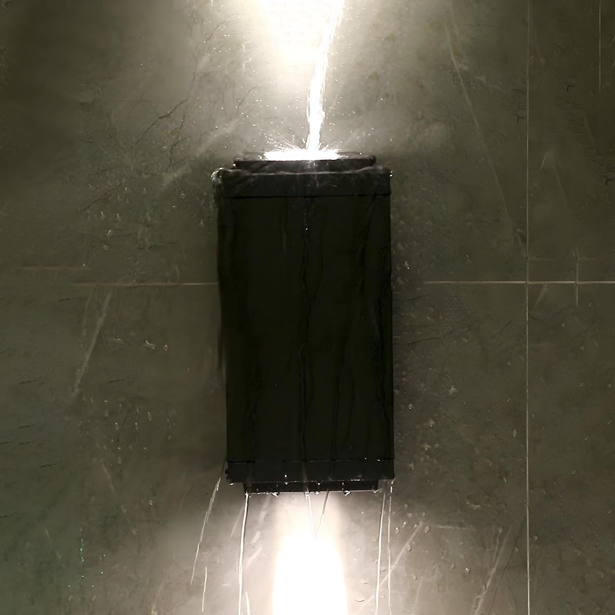 Square Waterproof Outdoor Up and Down LED Spot Lights Exterior Wall ...