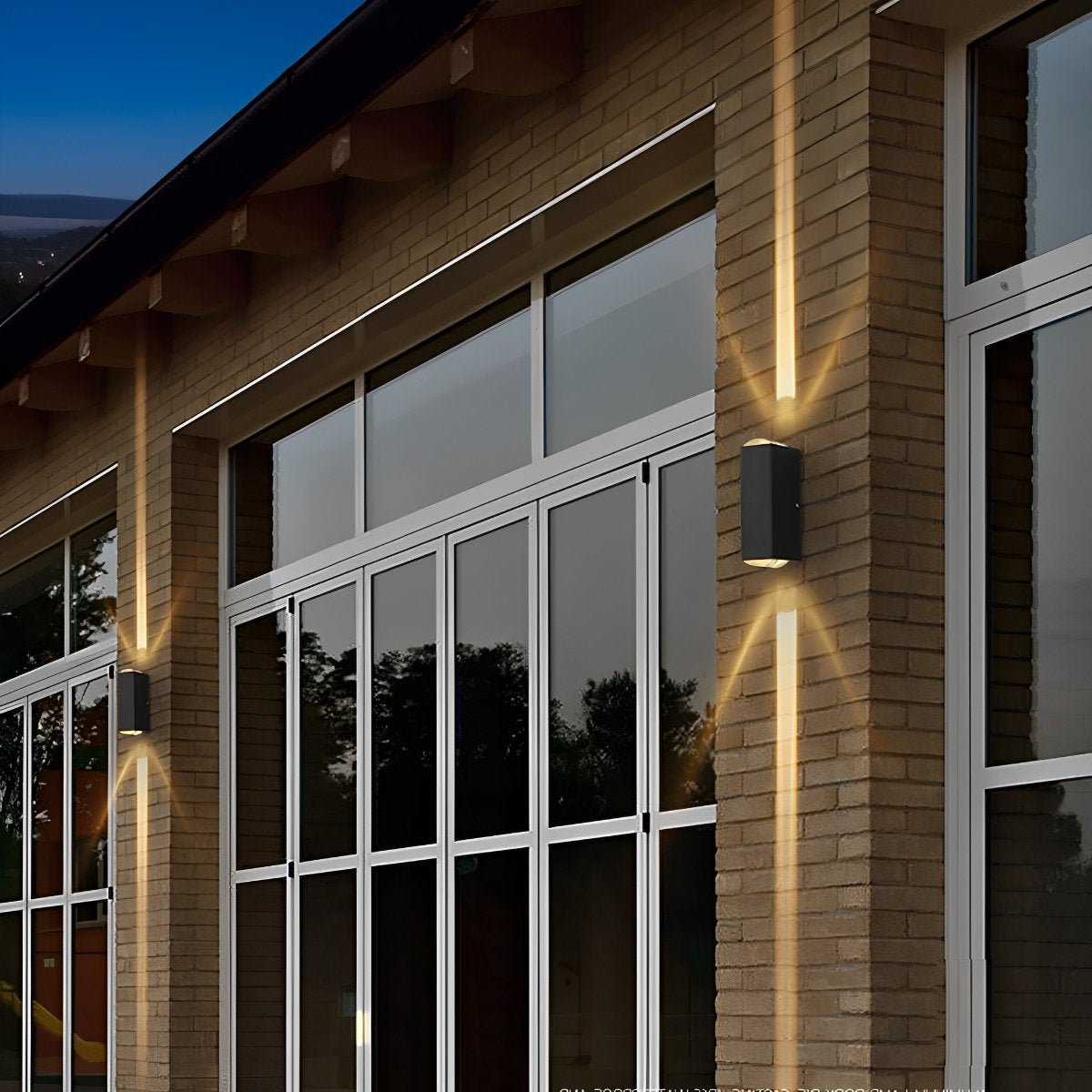 Up and Down LED Wall Light Outdoor Waterproof Aluminum Corridor Stairs ...