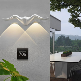 Waterproof Modern Animal Shape Outdoor LED Wall Sconce Lighting Wall ...
