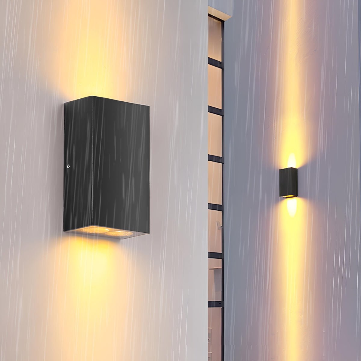 Waterproof Rectangular Up&Down LED Outdoor Wall Washer Lights – Flyachilles