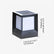 Waterproof Black Cube LED Outdoor Post Cap Lights, Pillar Lights ...