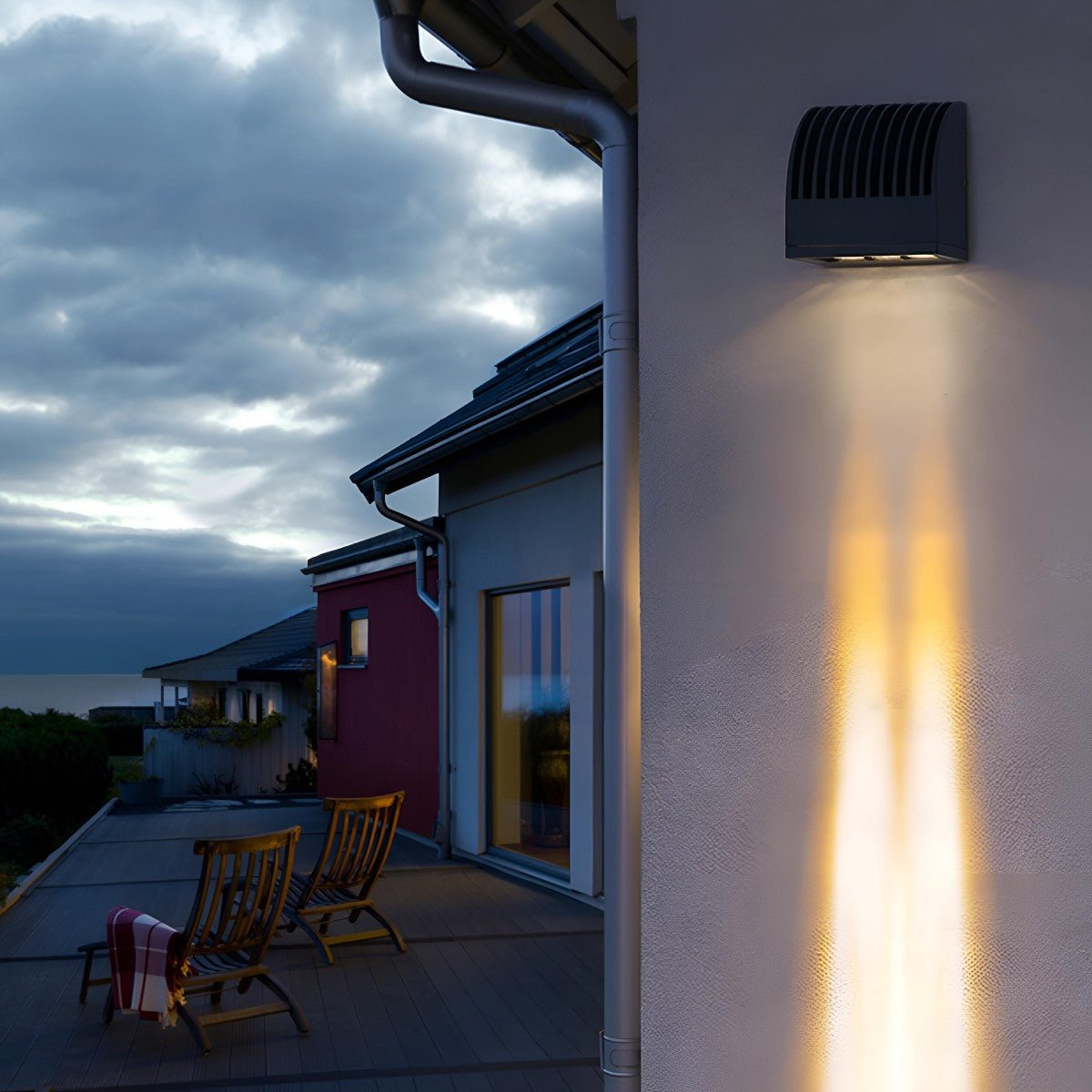 Waterproof Modern Up&Down LED Outdoor Wall Washer Spot Lights Narrow ...