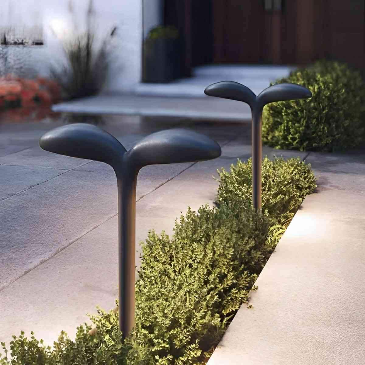 Creative Waterproof Pea Plant LED Outdoor Landscape Lighting Lawn Lamp ...