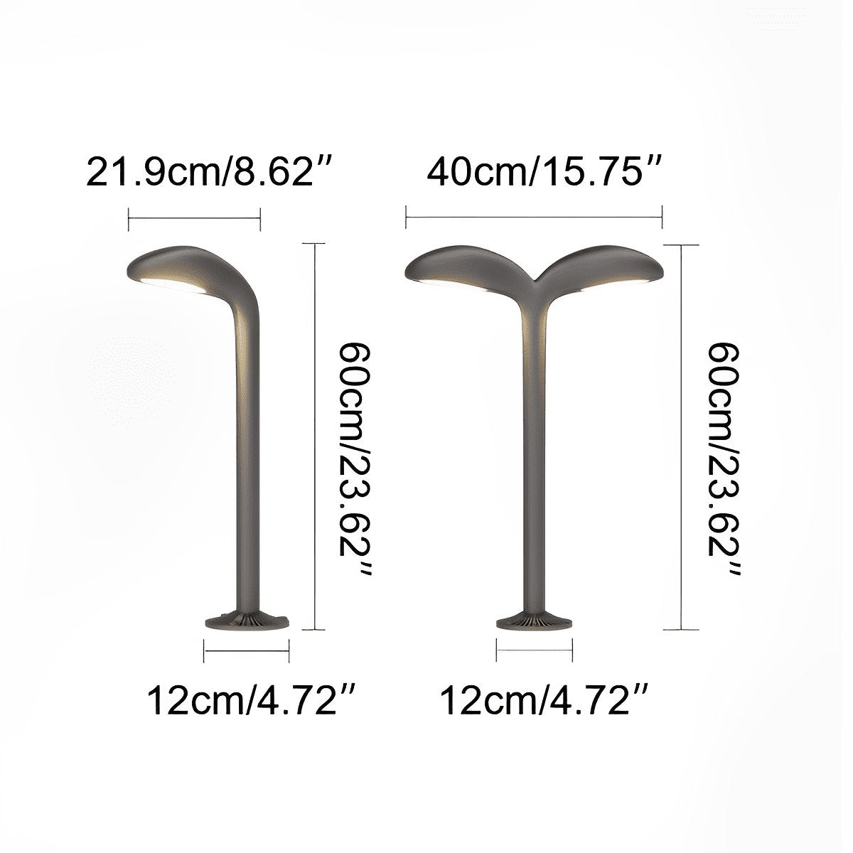 Creative Waterproof Pea Plant LED Outdoor Landscape Lighting Lawn Lamp ...