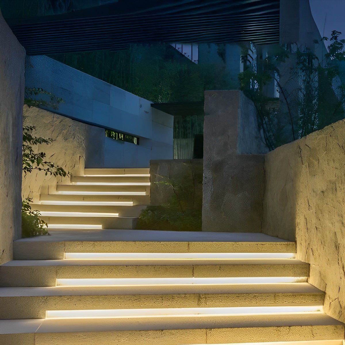 DIY Waterproof Recessed Modern Indoor Flexible LED Strip Lights Outdoor ...