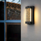 Waterproof Rectangle Crystal LED Outdoor Wall Sconces Lighting Wall ...