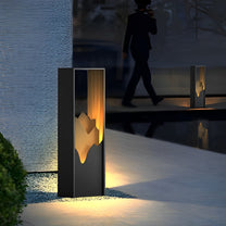 Waterproof LED Solar Mountain Scenery Outdoor Pathway Lights Corridor ...