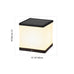 Waterproof Minimalist Cube LED Post Cap Lights Pillar Lights – Modern ...