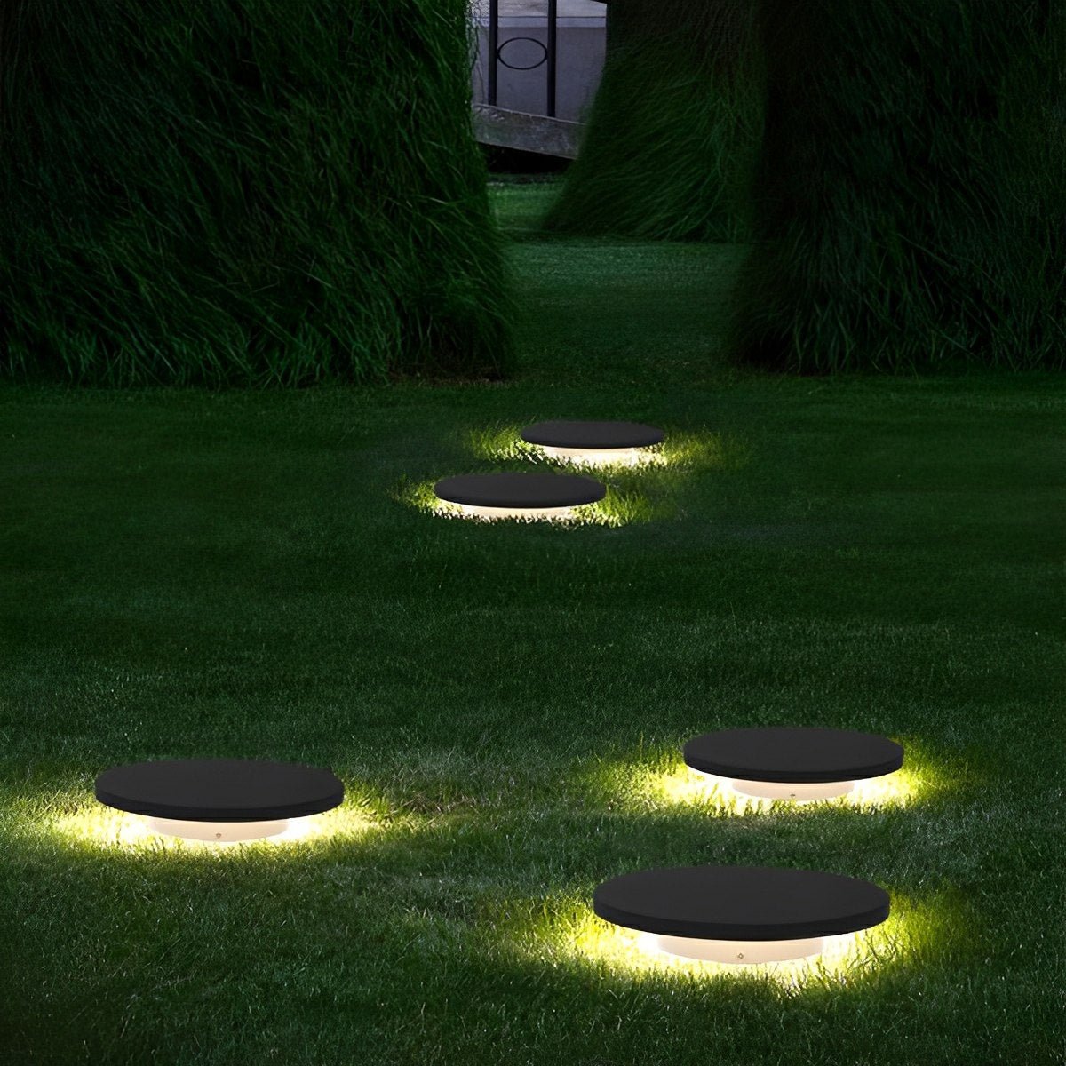 Outdoor Waterproof Grass Light Solar LED Ground Lights Lantern Floor ...