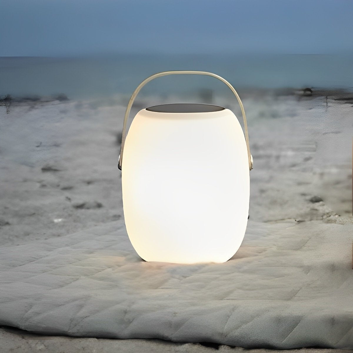 Portable Lantern LED Waterproof Solar Outdoor Lights Floor Lamp Lantern ...