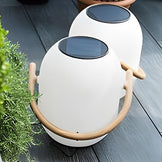 Waterproof Modern Solar Oval Outdoor Tabletop Lamp Lanterns Landscape ...
