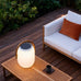 Waterproof Modern Solar Oval Outdoor Tabletop Lamp Lanterns Landscape ...