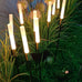 Waterproof Solar Reed-Shaped Lawn Lights LED Stick Ground Landscape ...