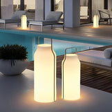 Waterproof Modern Solar LED Outdoor Floor Lamp Vase Shape Lanscape ...