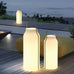 Waterproof Modern Solar LED Outdoor Floor Lamp Vase Shape Lanscape ...