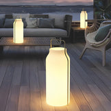 Waterproof Modern Solar LED Outdoor Floor Lamp Vase Shape Lanscape ...