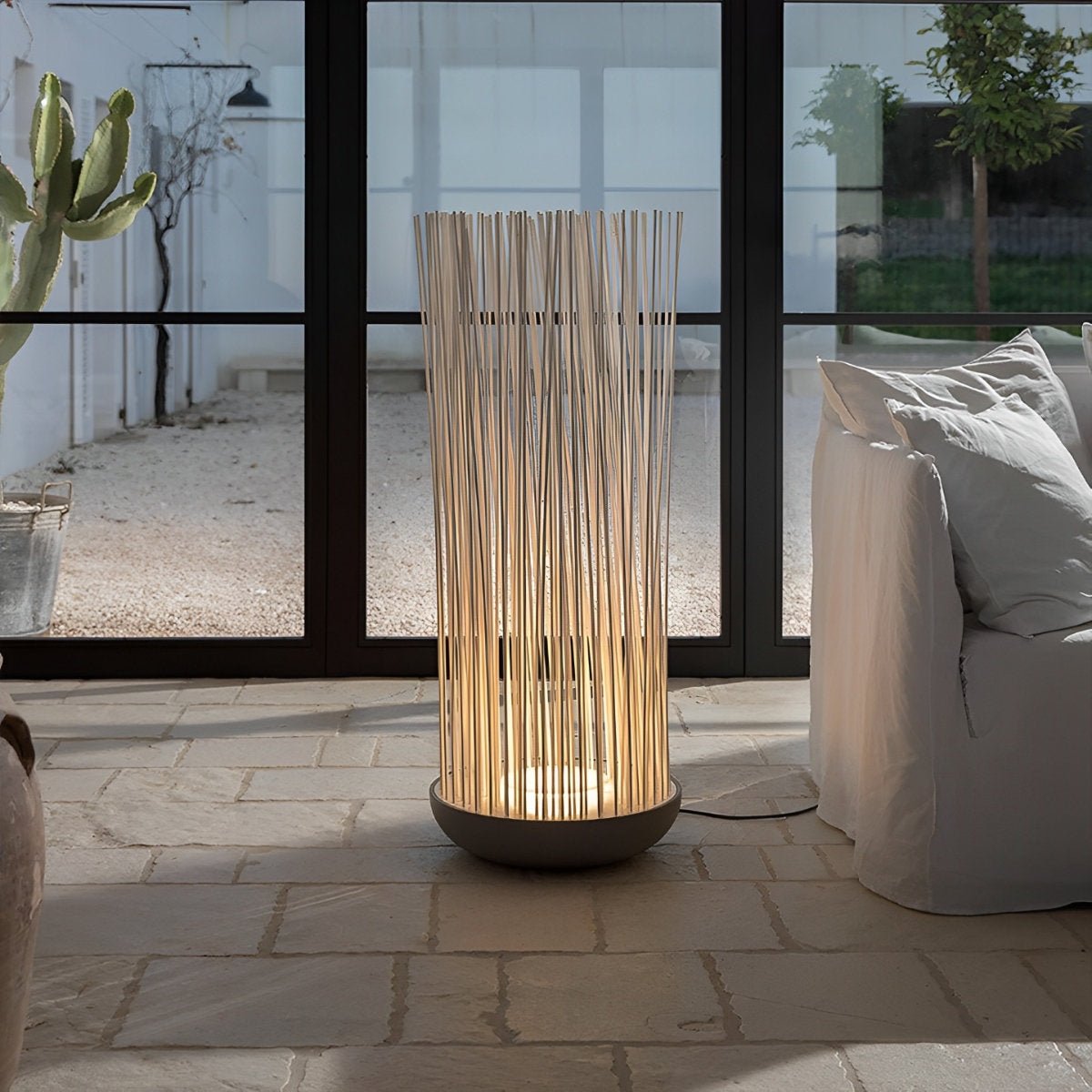 Modern Waterproof Fiber Optics Fishtail Post Light LED Landscape Light ...