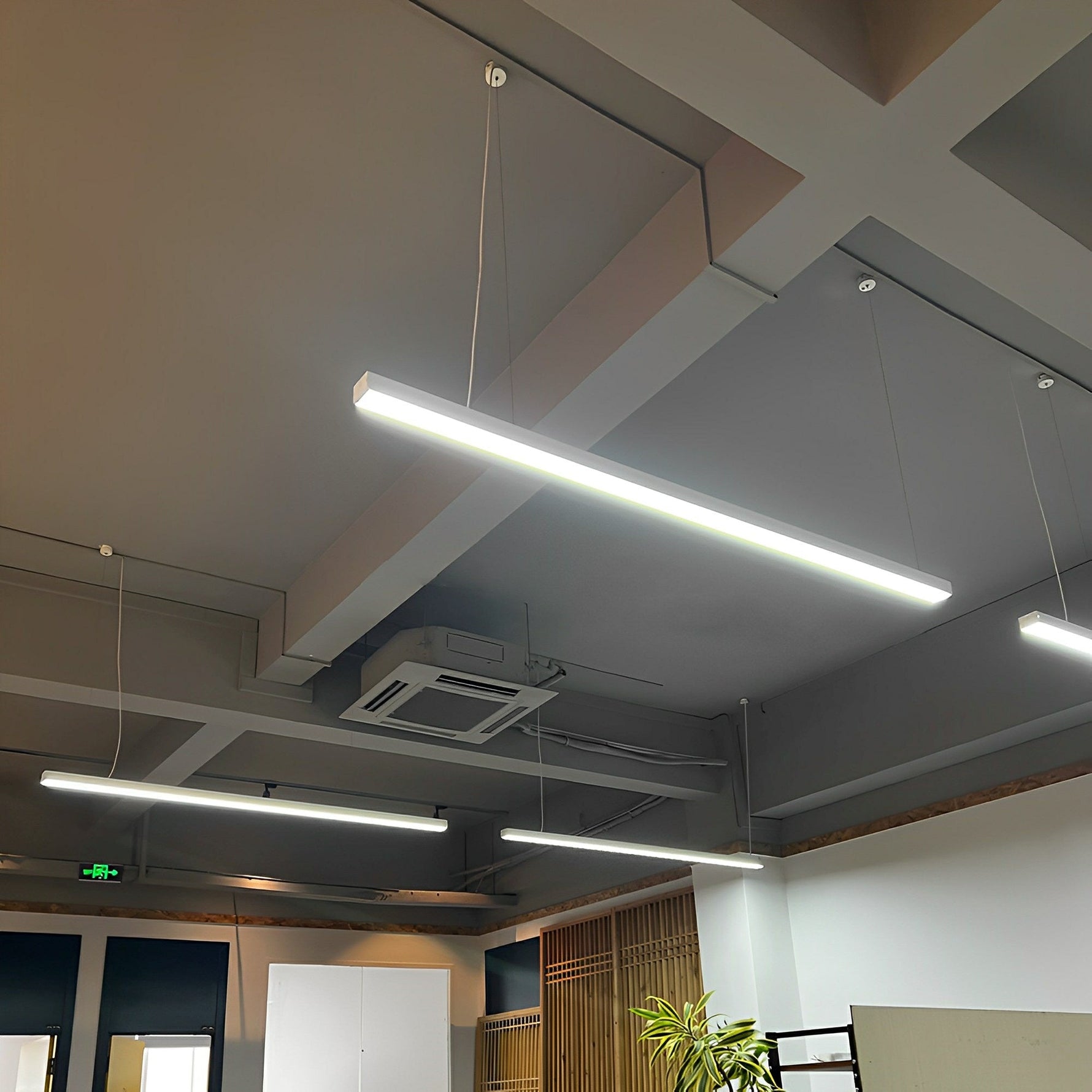 Rectangle Long LED Strip Modern Minimalist Recessed Ceiling Lights ...